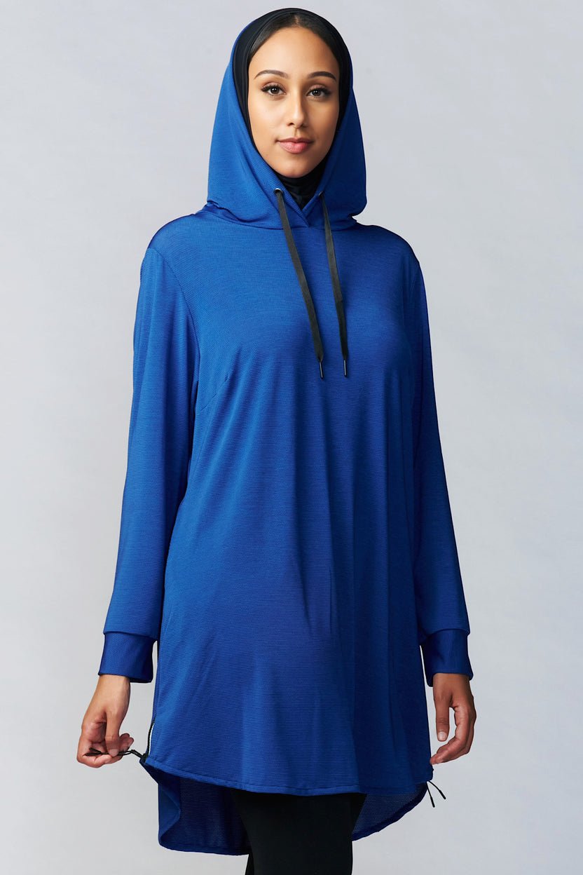 Hooded Fit PRO- Blue – Zeena